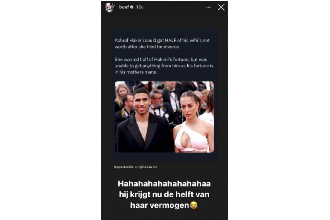 Rapper Boef lacht om scheiding Hakimi: "Helft van haar… | KantinePraat