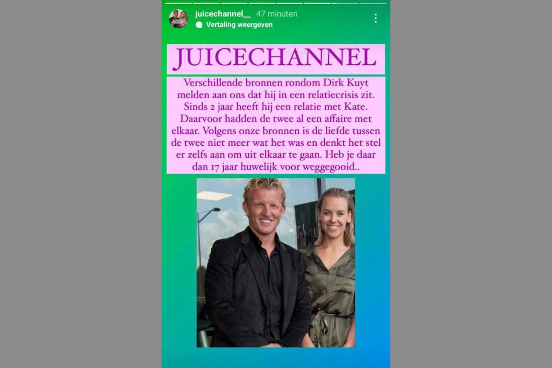 Dirk Kuijt in relatiecrisis met jonge lady: "Huwelijk… | KantinePraat