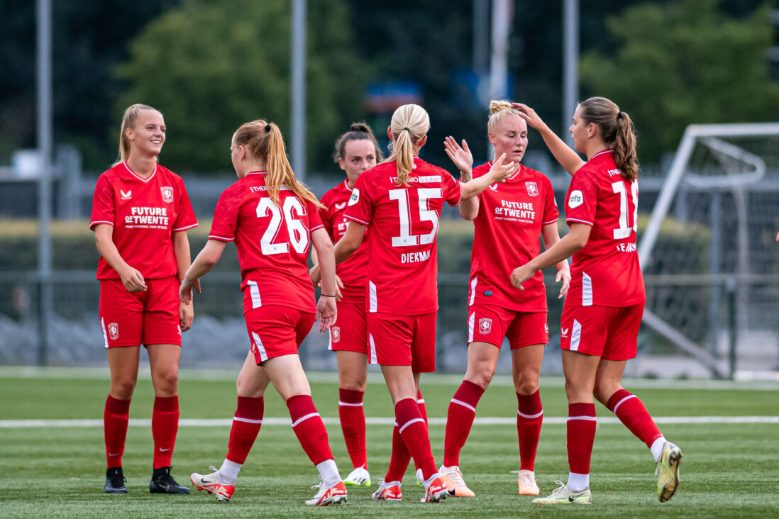 FC Twente Vrouwen boekt ruime oefenoverwinning op Be… | Twentefans.nl