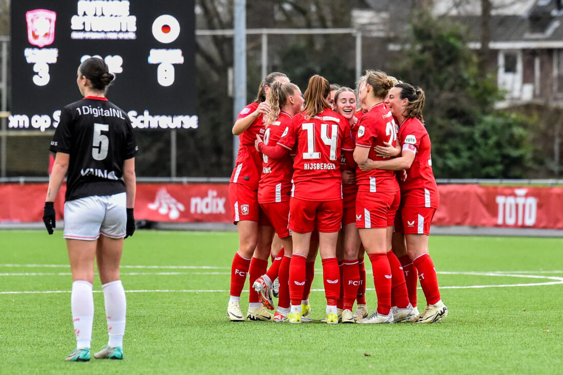 FC Twente heeft aan een helft genoeg in… | Vrouwenvoetbalnieuws