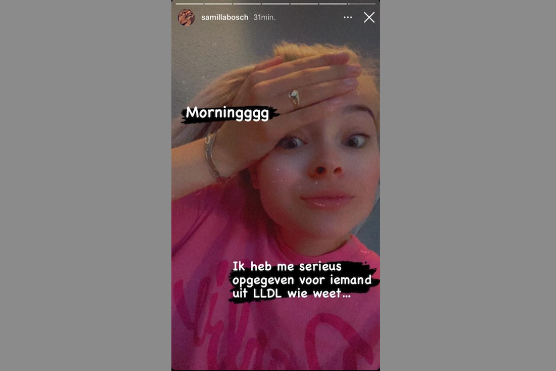 Aangedrukte Samilla is gretig en keert terug op tv:… | KantinePraat