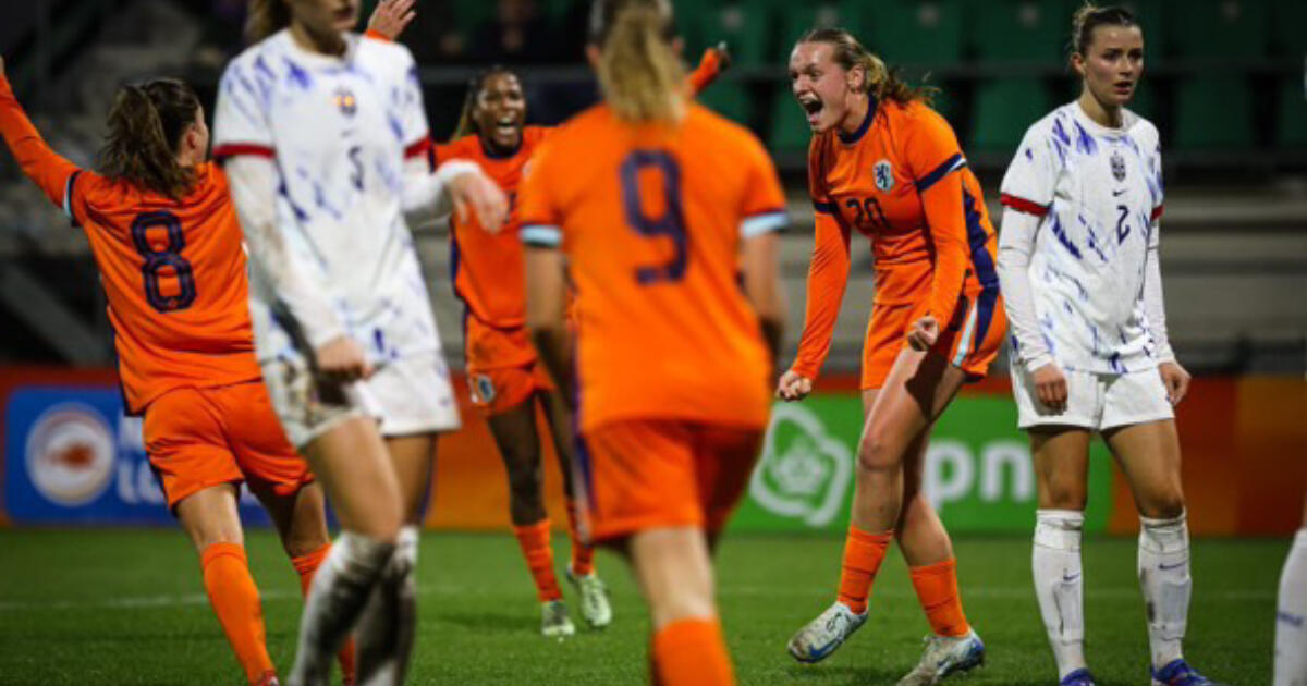 Debuterende Van Beijeren helpt Jong Oranje aan… | Vrouwenvoetbalnieuws
