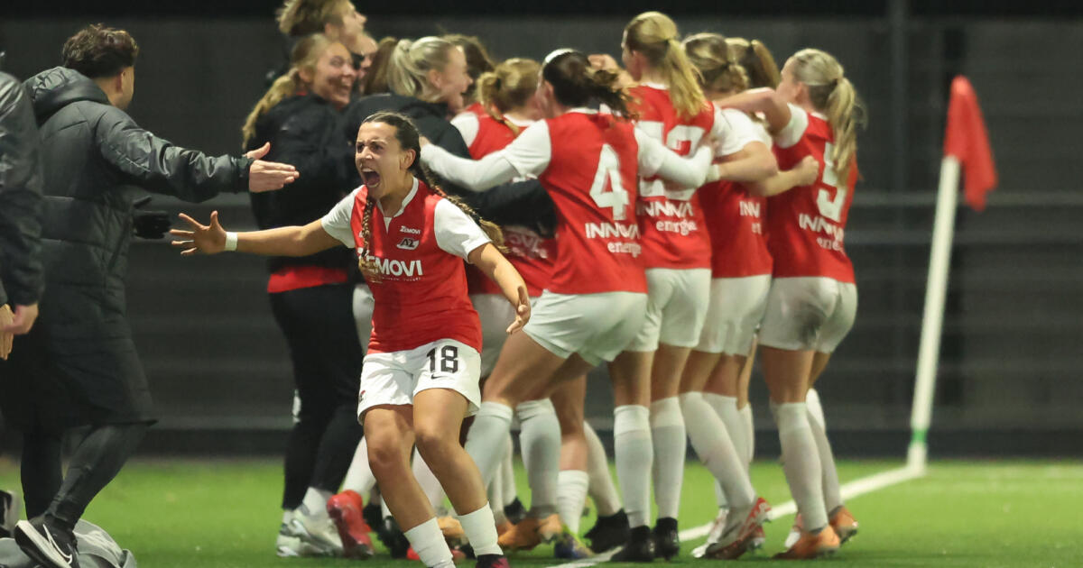 Samenvatting: AZ verrast en boekt knappe zege… | Vrouwenvoetbalnieuws
