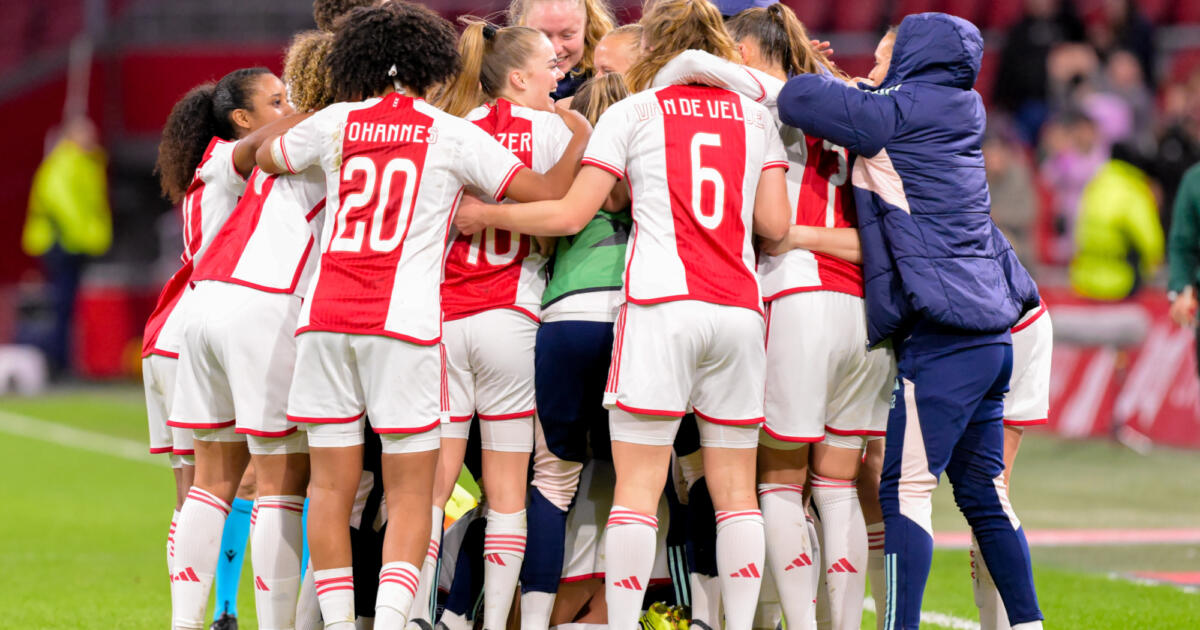 Dit zijn de mogelijke tegenstanders van Ajax… | Vrouwenvoetbalnieuws