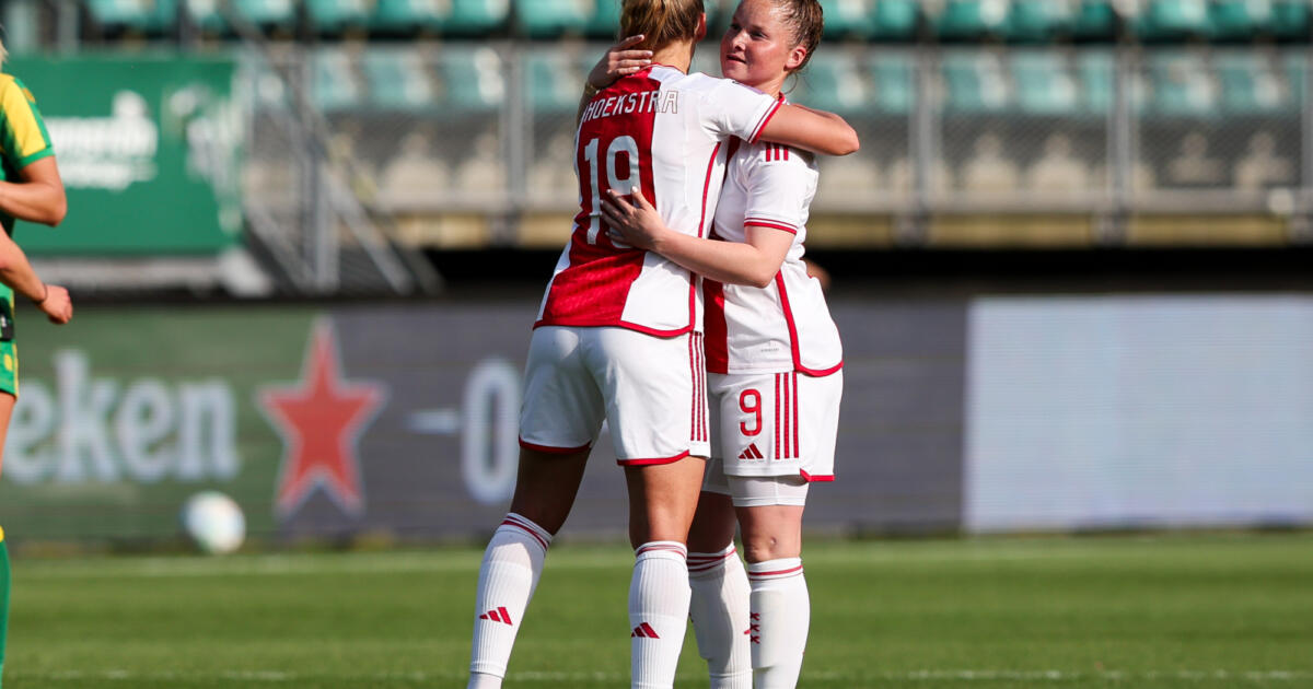 Tromp maakt rentree bij Ajax: "Word je wel een… | Vrouwenvoetbalnieuws