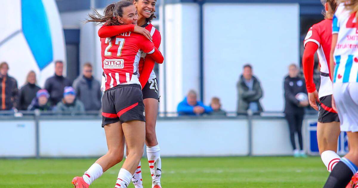 Samenvatting: PSV maakt geen fout op bezoek… | Vrouwenvoetbalnieuws