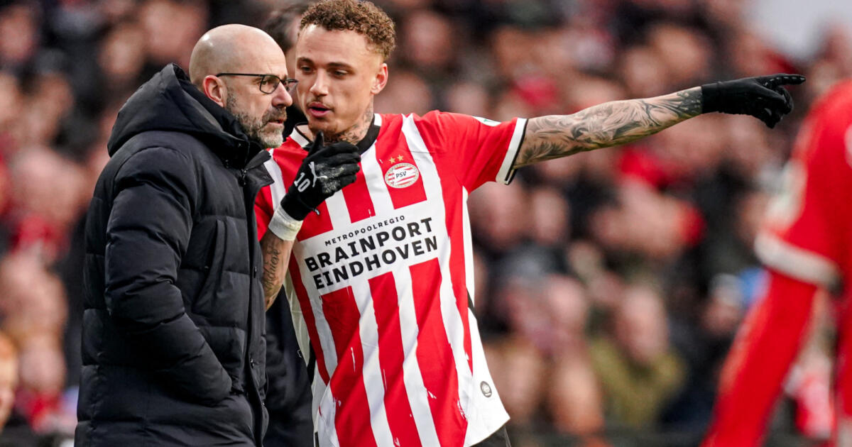 "Noa Lang heeft het Peter Bosz dit seizoen heel moeilijk… | PSVFans