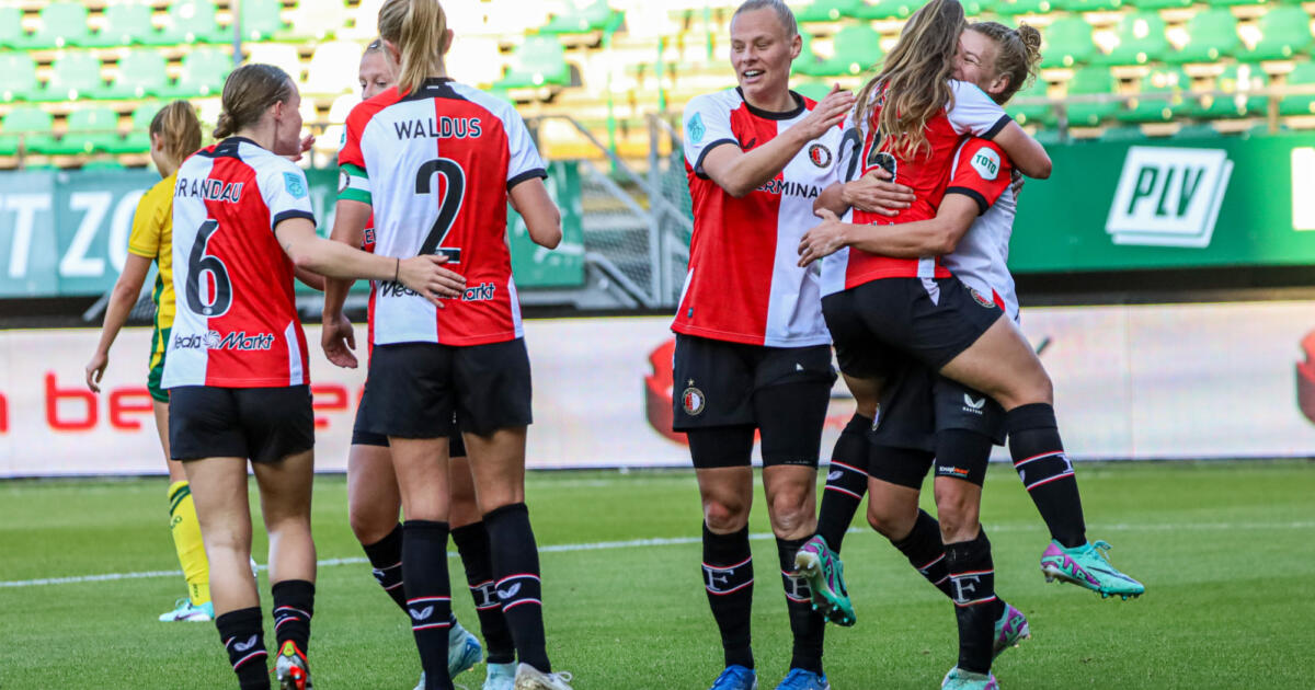 Feyenoord boekt zwaarbevochten overwinning op… | Vrouwenvoetbalnieuws