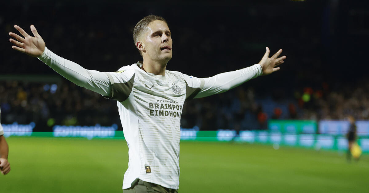 Joey Veerman maakt indruk: "Zijn naam kun je dan al… | PSVFans