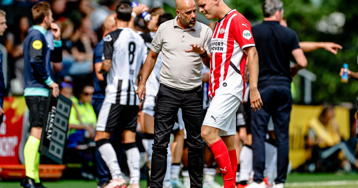 Peter Bosz niet blij met Veerman: "Dan is dat een groot… | PSVFans