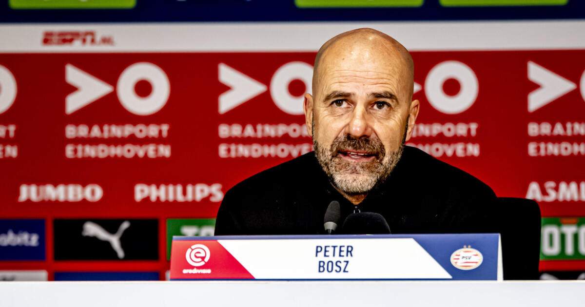 Peter Bosz over PSV-reserve: "Hij begint het moeilijk te… | PSVFans