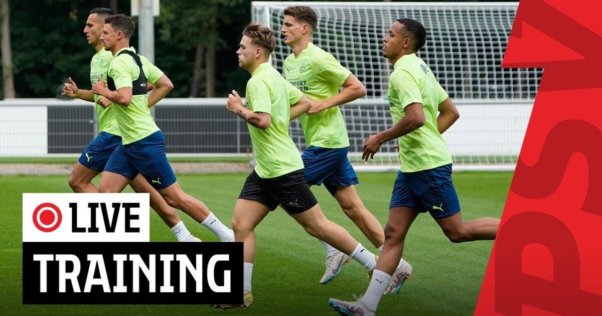 VIDEO | Volg hier live de eerste training van PSV onder… | PSVFans