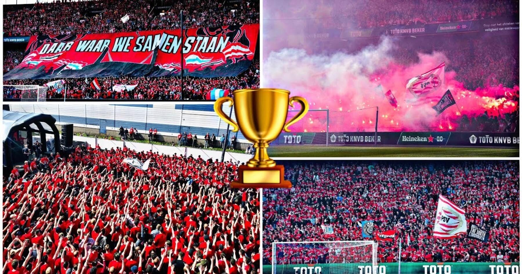 VIDEO | PSV-fans zorgen voor geweldige sfeer rondom… | PSVFans